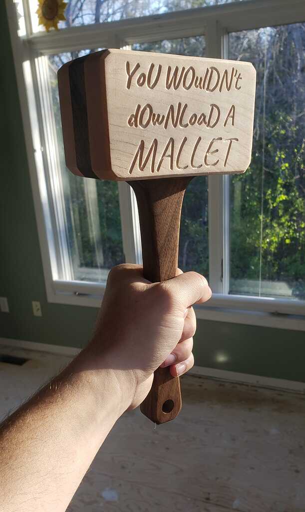 Thanks For The Mallet Files Onefinity Gallery Onefinity Cnc Forum 