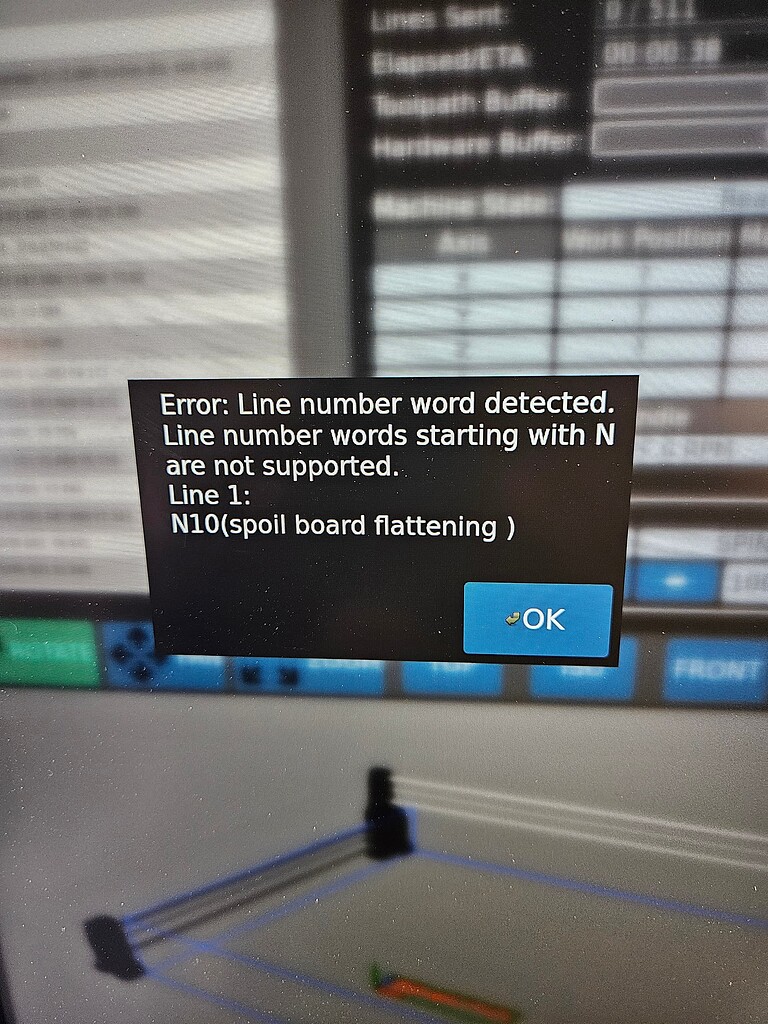 Post processor problem with new redline controller (solved with proper ...
