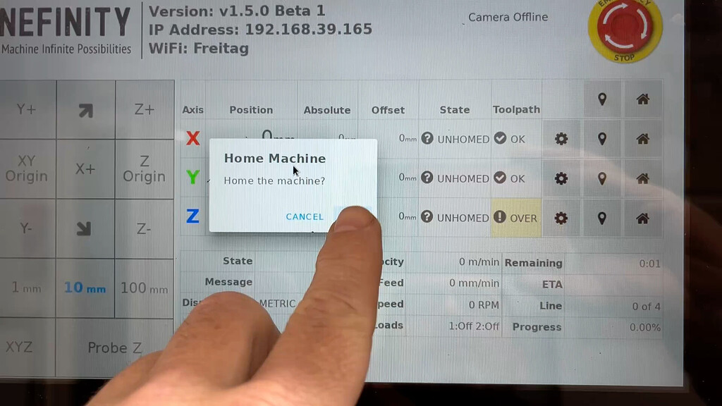 Homing error (X=10mm) - Onefinity CNC Forum