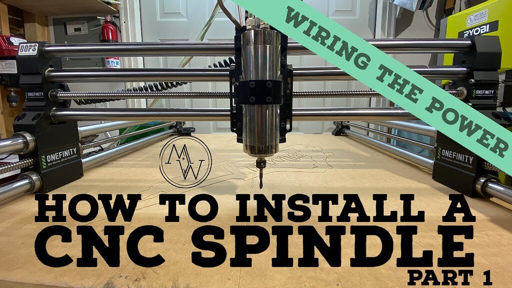 How To Install A CNC Spindle - Part 1 - Accessories - Onefinity CNC Forum
