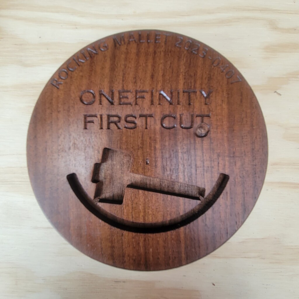 First cnc cut on Elite - Gallery - Onefinity CNC Forum