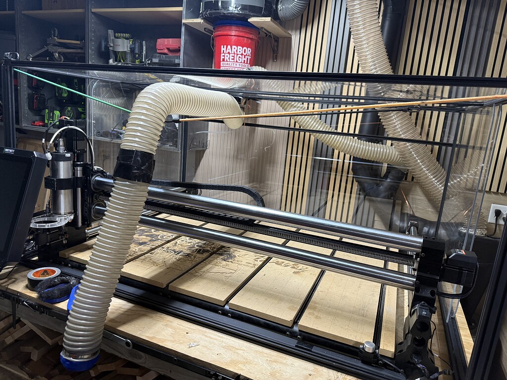 Enclosure Dust Hose Management Advice - Machines (Elite W/ Masso ...