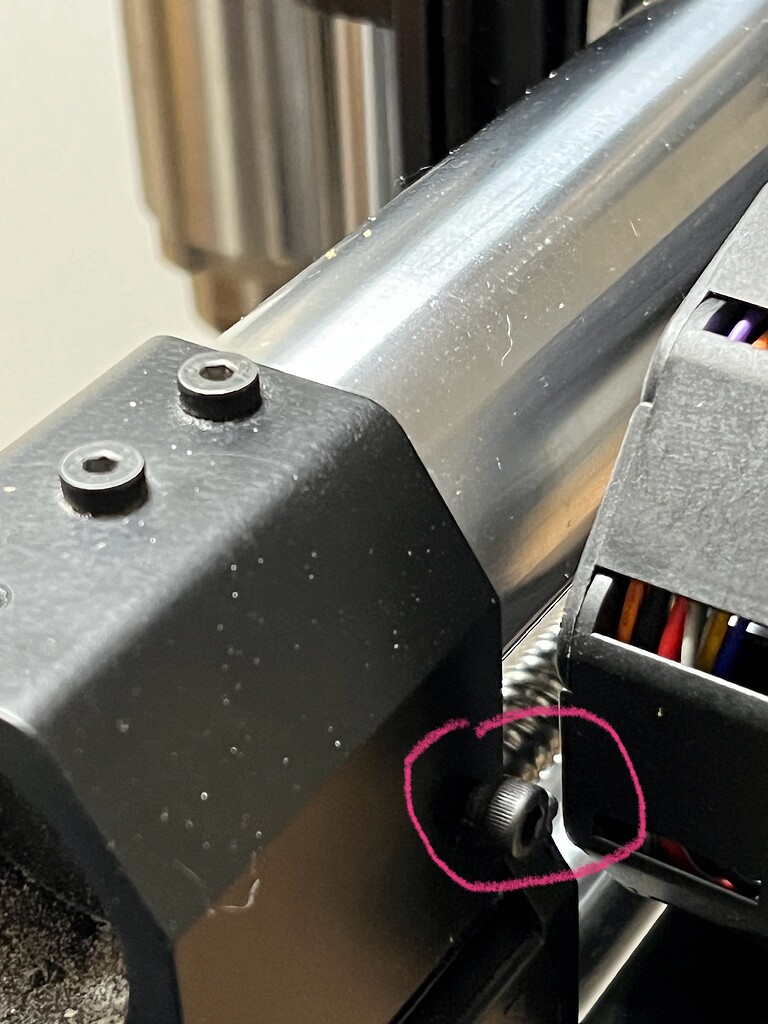 Elite drag chain hitting screw - Onefinity CNC Forum