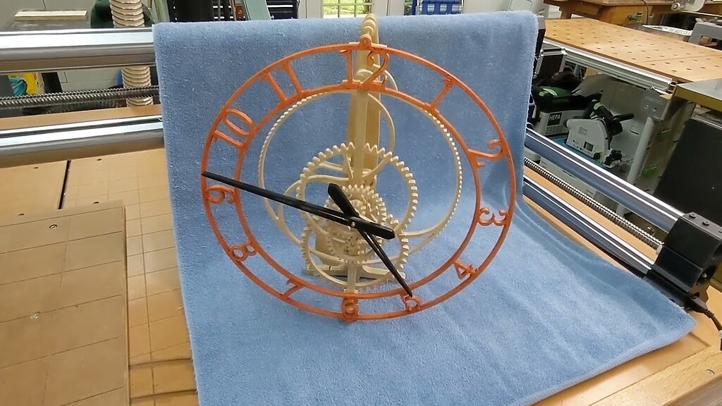 Made a wooden geared clock - Finished Projects - Onefinity CNC Forum