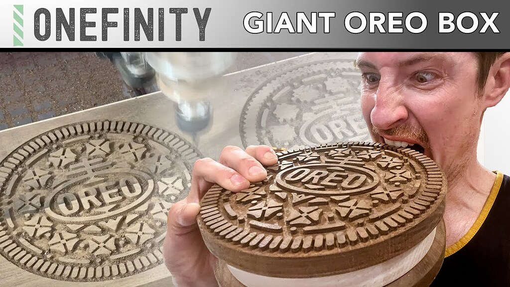 EP. 34 Onefinity Projects - Giant Oreo Stash Box - Onefinity Projects ...