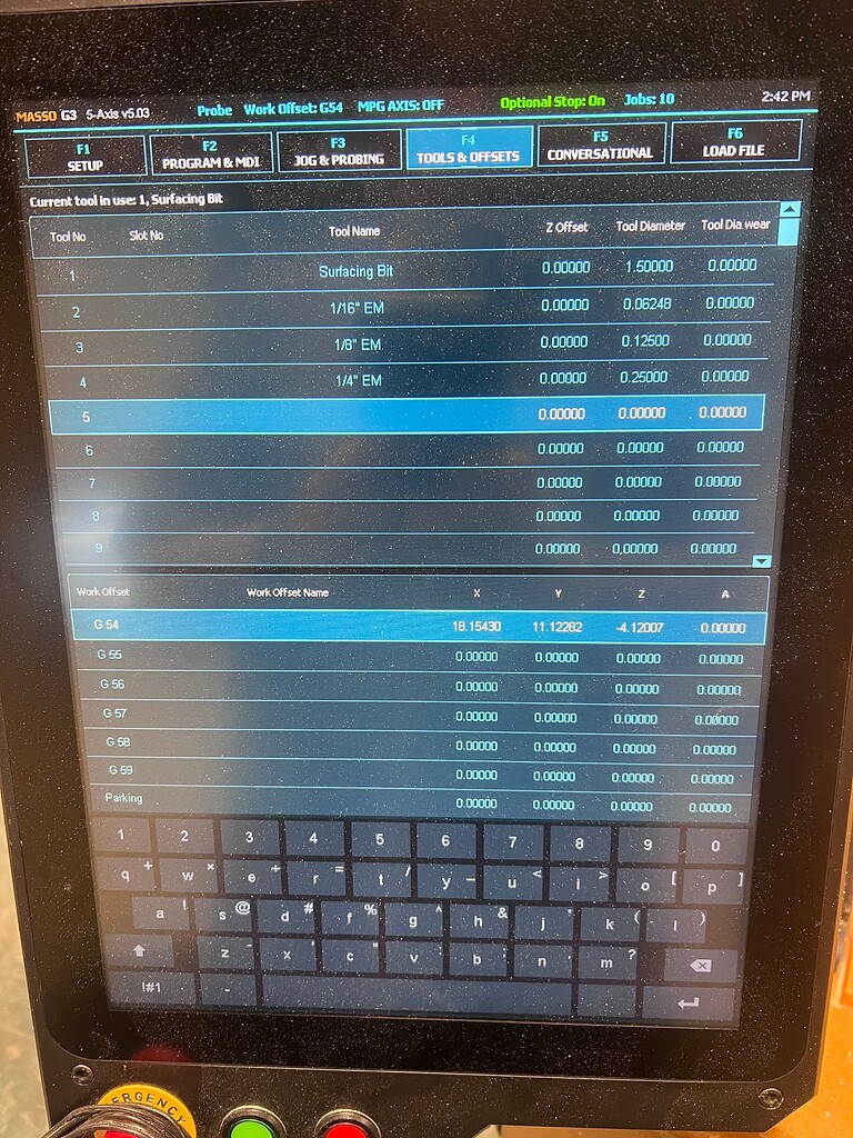 Screen Tabs Question - Machines (Elite W/ Masso) - Onefinity CNC Forum