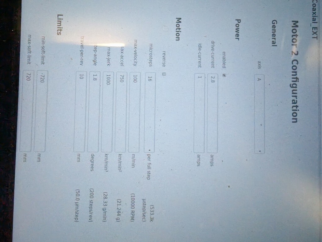 Rotary settings different (and not working) after update - Onefinity Rotary 4th Axis 'The ...