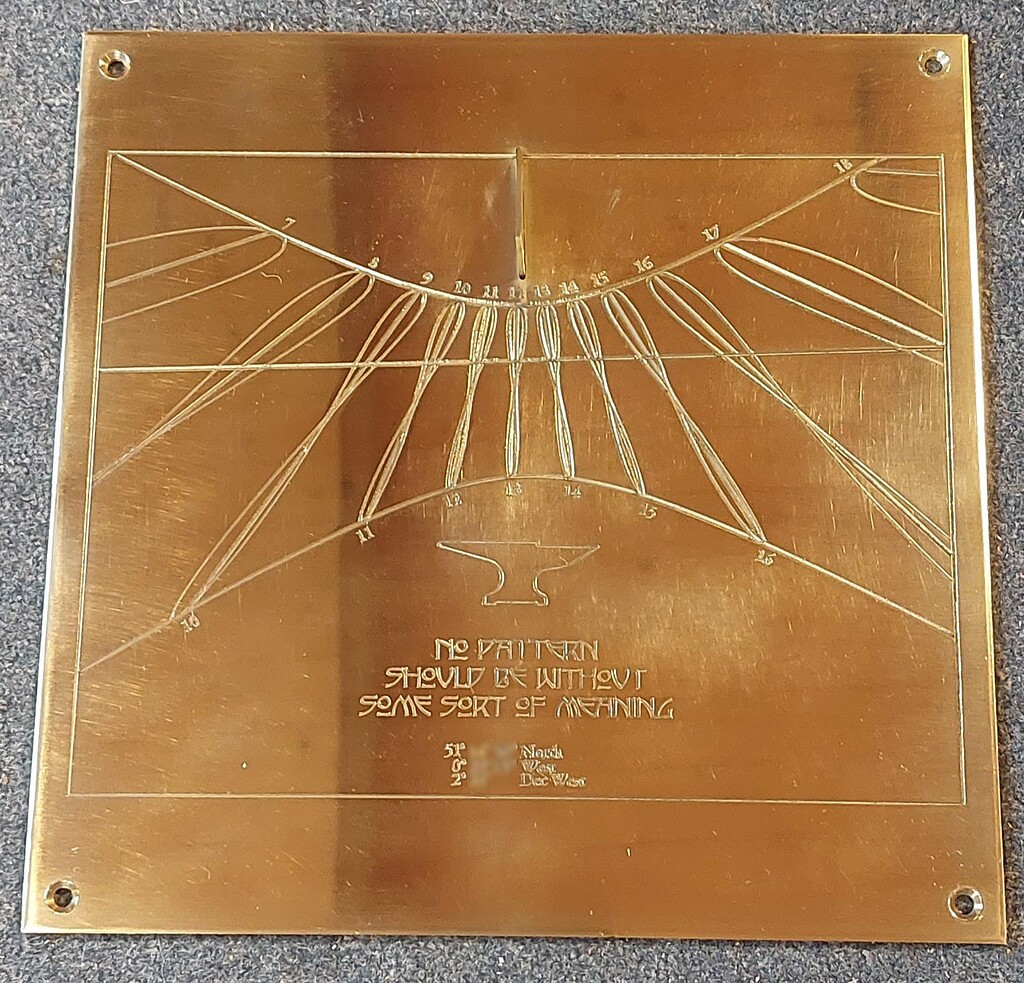 Brass Vertical Hanging Sundial - Gallery - Onefinity CNC Forum