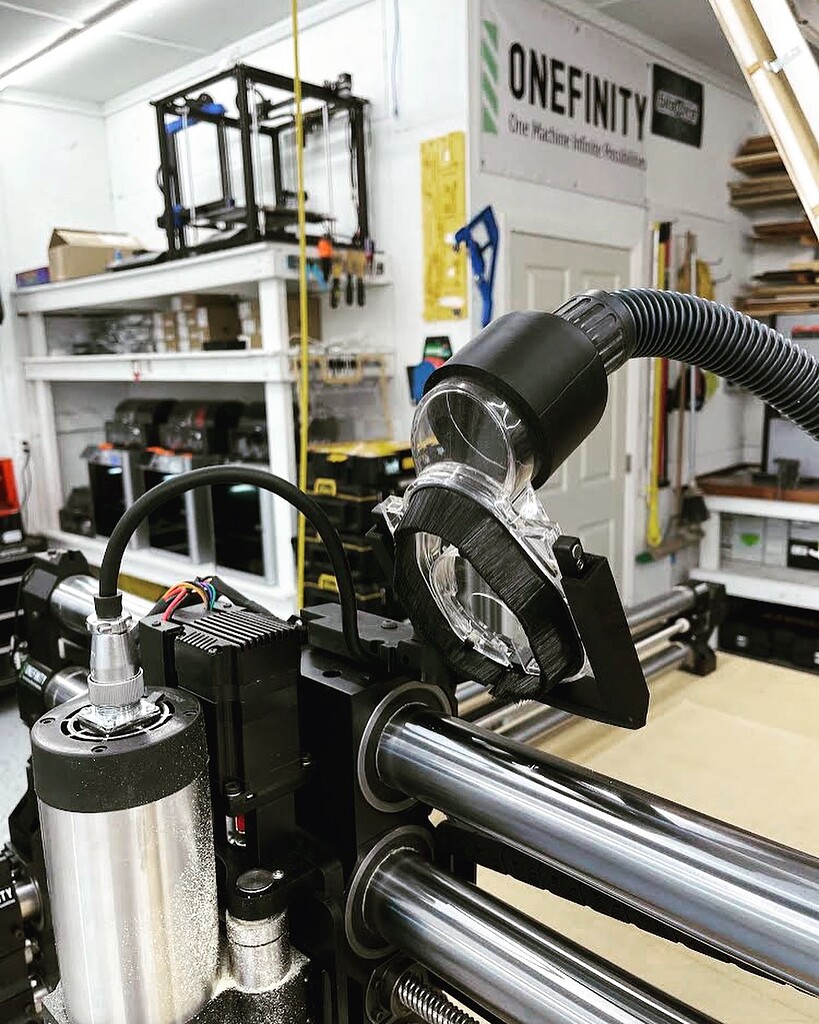 Dust Boot Mount for Elite and Spindle User - Suckit Dust Boot - Machines (Elite Series ...