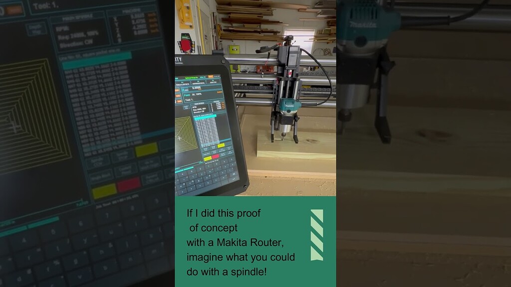 Onefinity Elite Series ft Masso. Speed and Depth Test #1. Actual speed ...