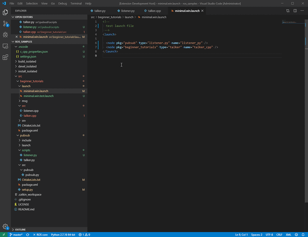 Updating the VS Code extension for ROS to 0.6.1 - ROS General - Open Robotics Discourse