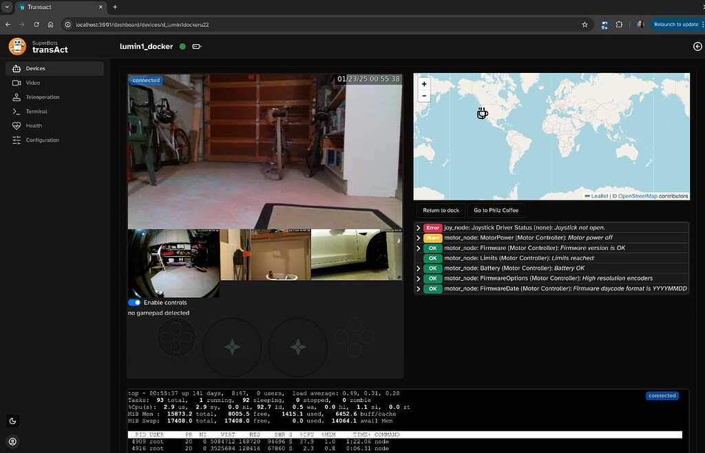 Announcing transAct: An open-source robot fleet management dashboard template - ROS General ...