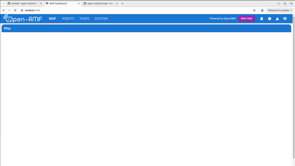 RMF Web use issues (#617) - Open-RMF General - Open Robotics Discourse