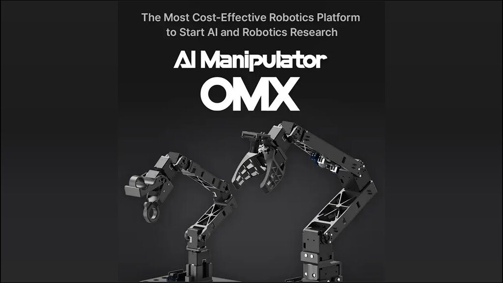 OMX, Entry-Level Physical AI Manipulator! - Projects - Open Robotics Discourse
