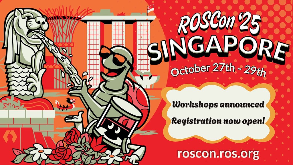 ROSCon 2025 Workshops Announced / Registration Open - ROS General - Open Robotics Discourse