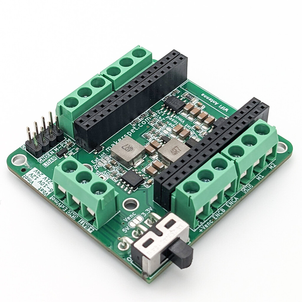 Low-cost micro-ROS/LiDAR/Motor drivers board available commercially - ROS General - Open ...