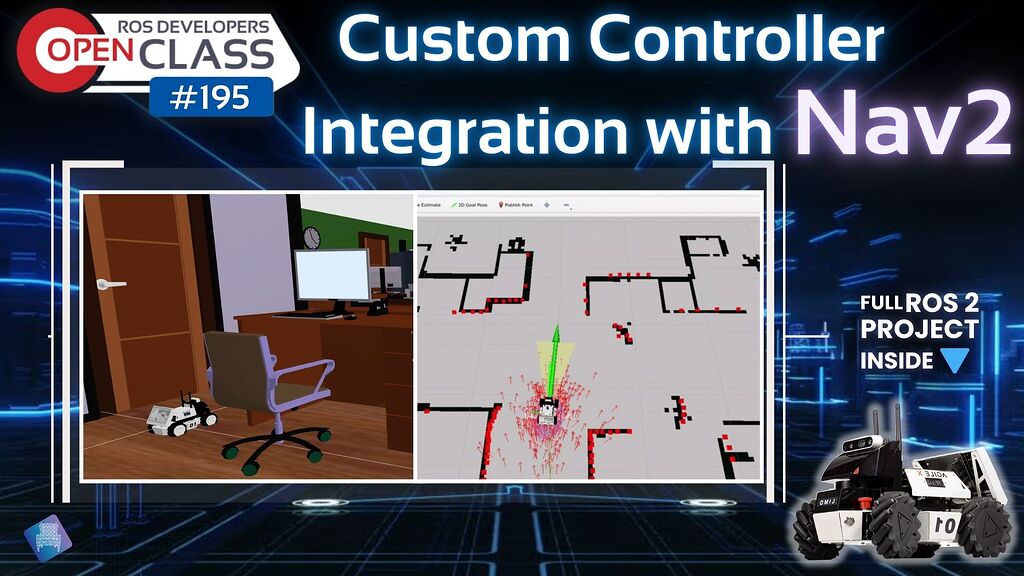 Custom Controller Integration With Nav2 Ros Developers Openclass 195 Training And Education