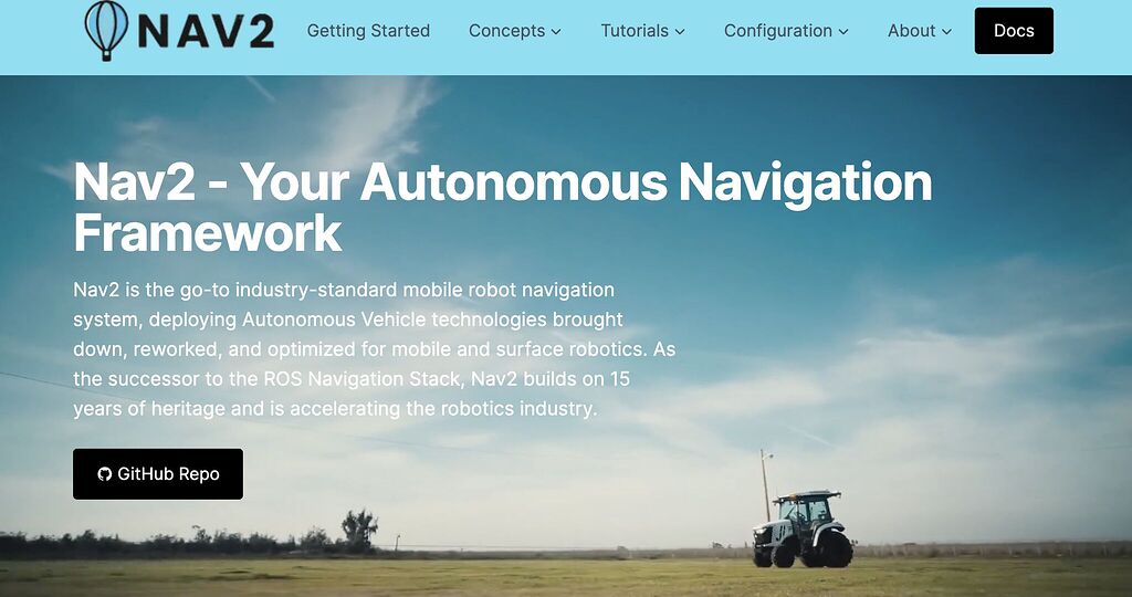 New Nav2 Website! - ROS General - Open Robotics Discourse