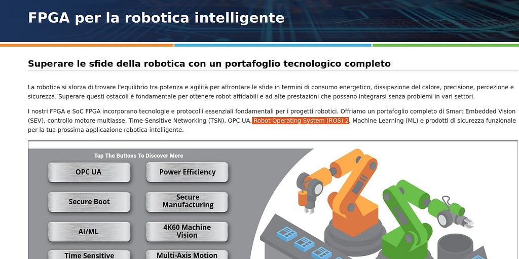 FPGA e SoC FPGA - Italian Users Group - ROS Discourse FPGA e SoC FPGA - Italian Users Group - ROS Discourse