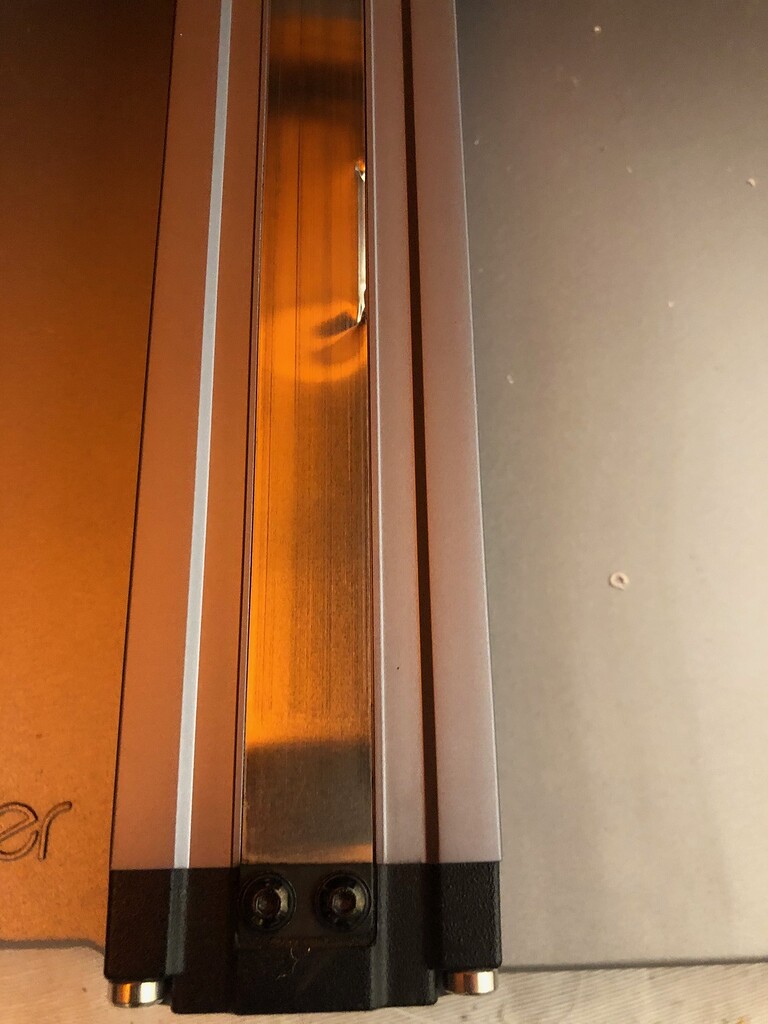 Calibration will not save damaged Y rail - Snapmaker 2.0 (3-in-1 ...