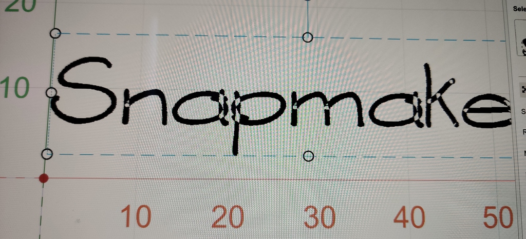 Laser engraving with font - Snapmaker: where creation happens