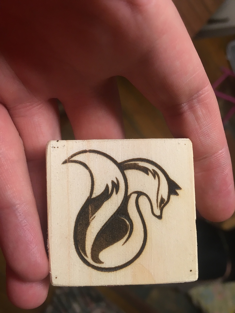 First engraving - Snapmaker Original - Snapmaker: where creation happens