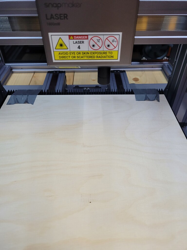 Weak laser power during auto-calibration / Understanding laser ...