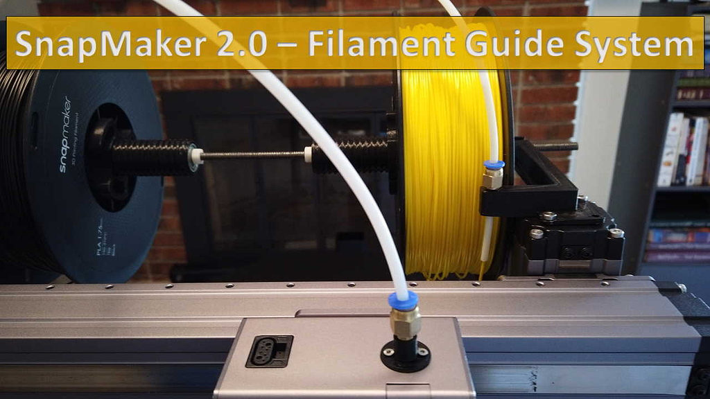 Filament Spool holder and Guide System - Showcases & Tips - Snapmaker ...