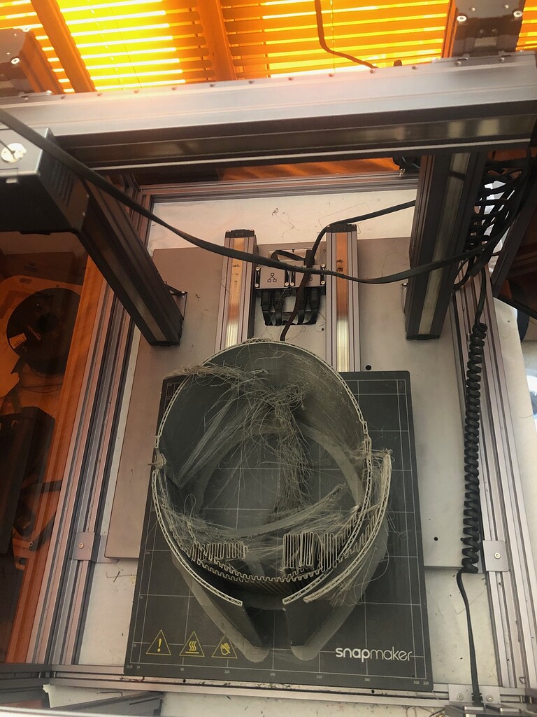 Cable holder snapped and ruined the cable - Snapmaker 2.0 (3-in-1 ...