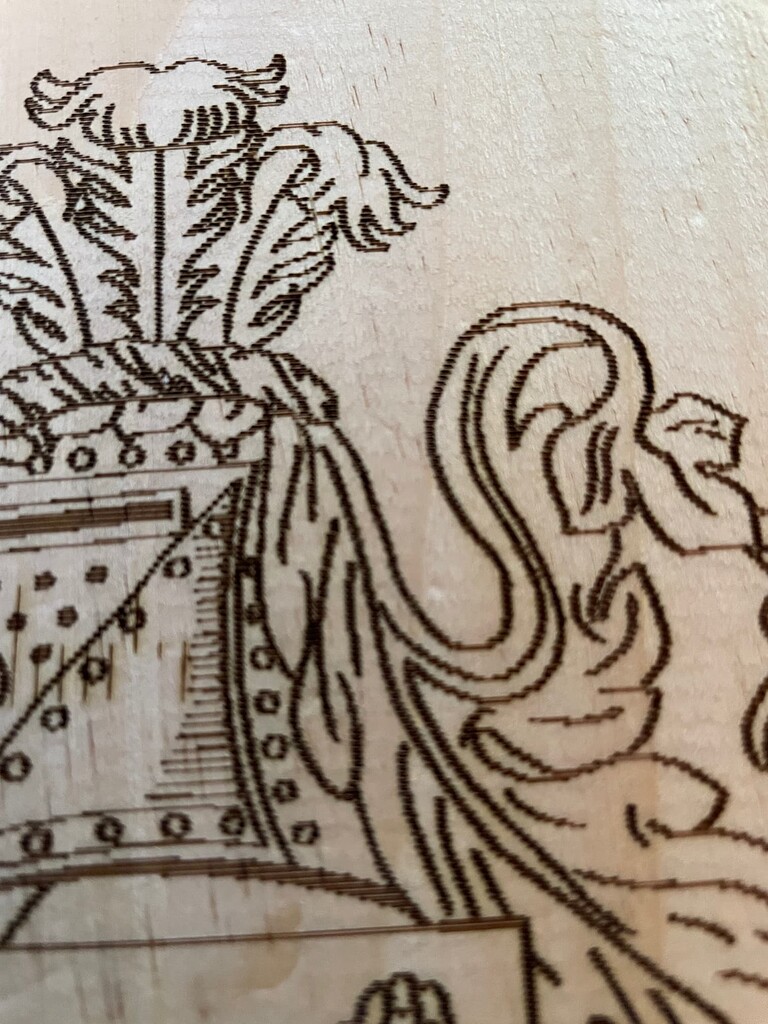 Laser Etching coming out very pixelated - Getting Started - Snapmaker: where creation happens