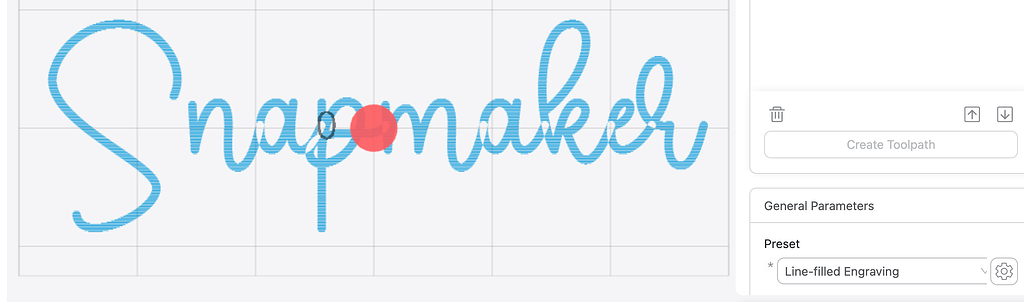 Text engraving with a font style - Snapmaker 2.0 - Snapmaker: where ...