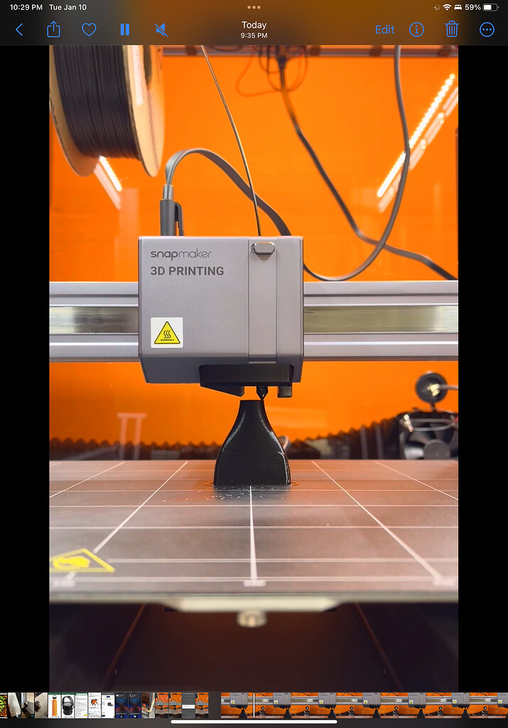 Snapmaker 2.0 problems, Pauses and starts again when printing - Snapmaker 2.0 - Snapmaker: where ...
