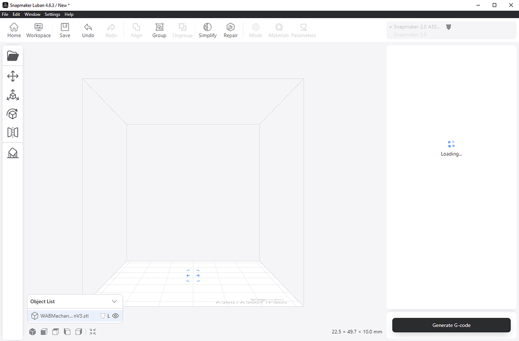 Luban V4.6.3 stuck loading - Snapmaker Luban - Snapmaker: where ... Luban V4.6.3 stuck loading - Snapmaker Luban - Snapmaker: where ...