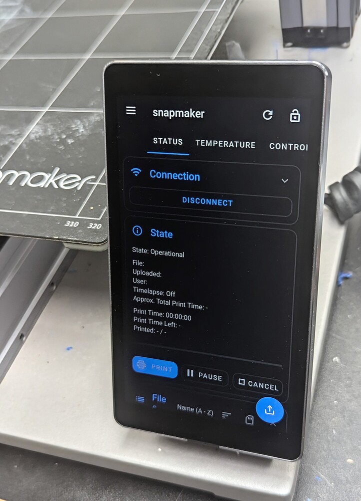 [GUIDE] OctoPrint UI on the Snapmaker 2.0 Touchscreen - Snapmaker 2.0 - Snapmaker: where ...