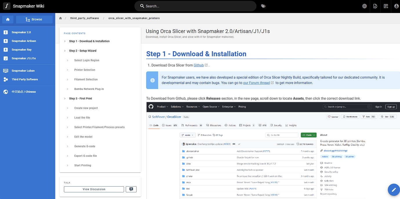 Step-by-Step: Using Orca Slicer with Snapmaker 2.0/Artisan/J1/J1s - Third Party Software ...