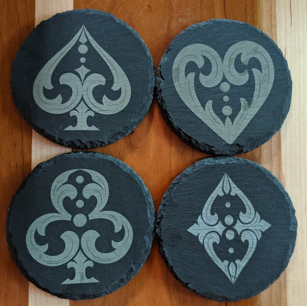 10W Slate Coasters - Showcases & Tips - Snapmaker: where creation happens