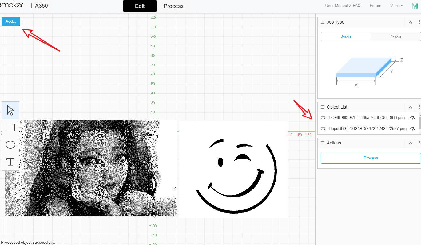 COMBINE images in laser and cnc - Snapmaker Luban - Snapmaker: where ...