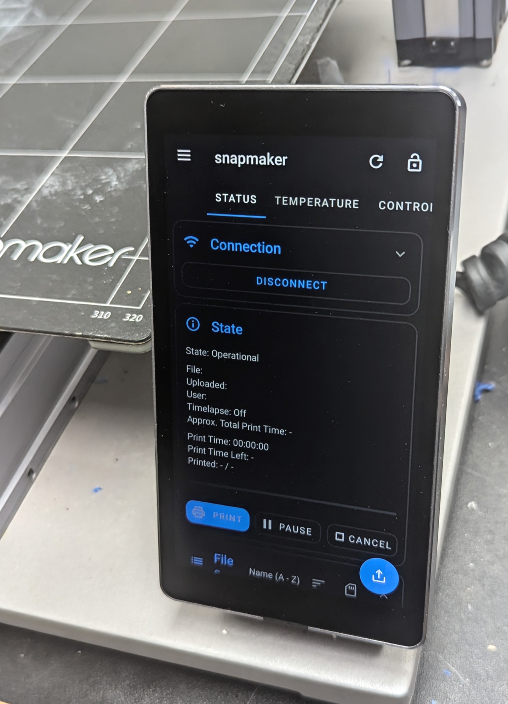 [GUIDE] OctoPrint UI on the Snapmaker 2.0 Touchscreen - Snapmaker 2.0 ...