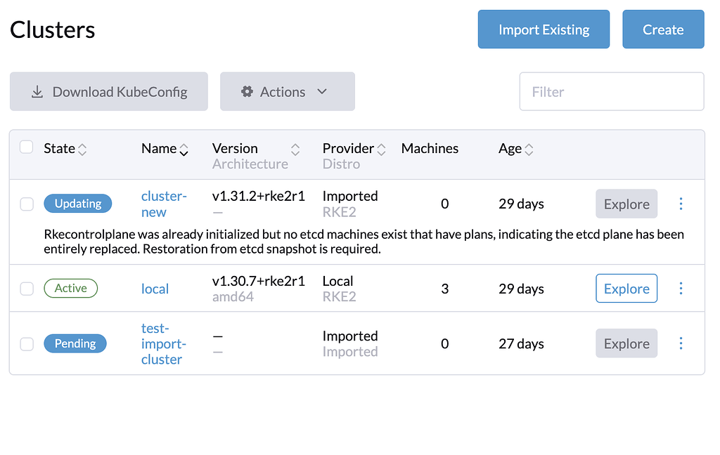 Error when registering nodes for RKE2 cluster through Rancher UI - SUSE Rancher Prime - SUSE