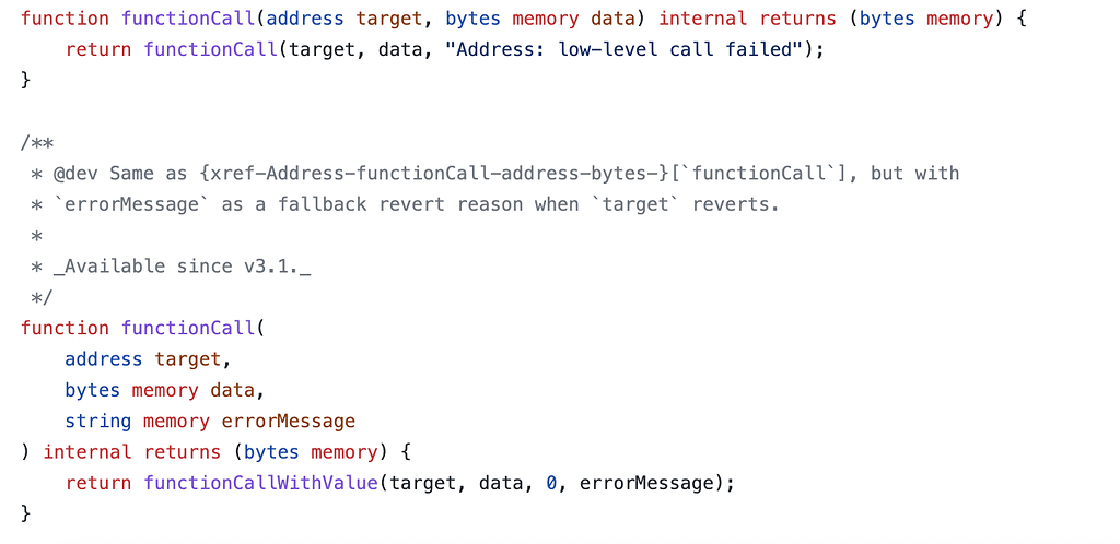 Why is it possible to shadow function names in OpenZeppelin's contracts? - Smart Contracts ...