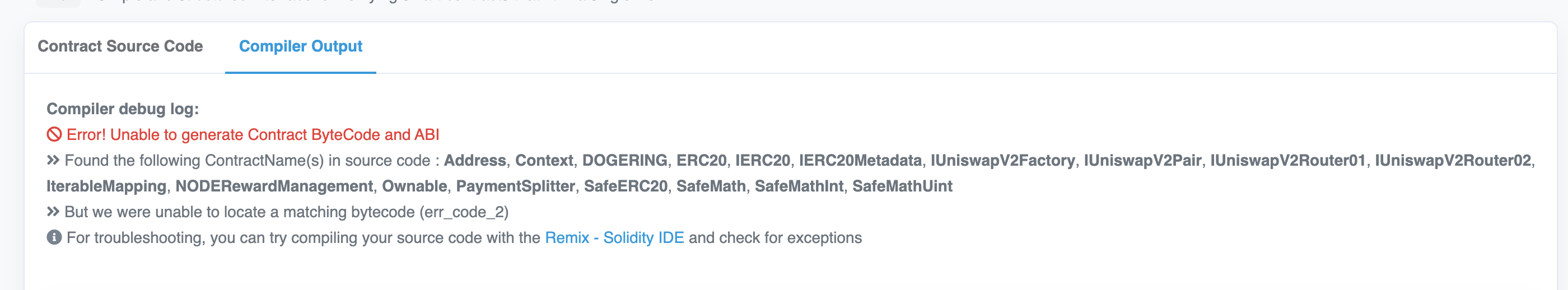 Verify ERC20 token on Etherscan that was deployed through Remix: Step by Step Guide - #137 by ...