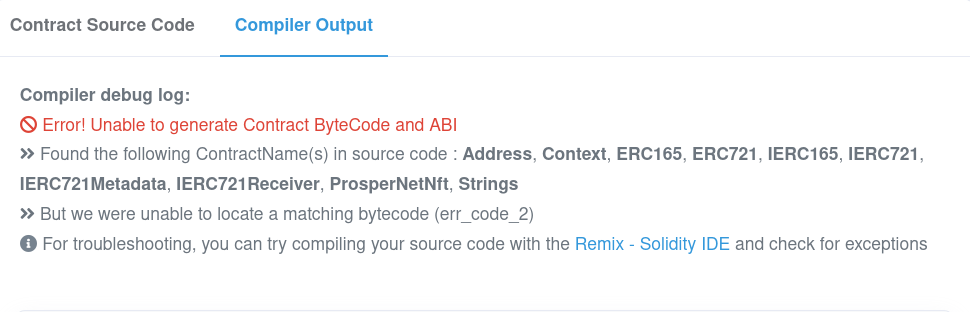 Verification smart contract using openzeppelin showing error - Support - OpenZeppelin Forum