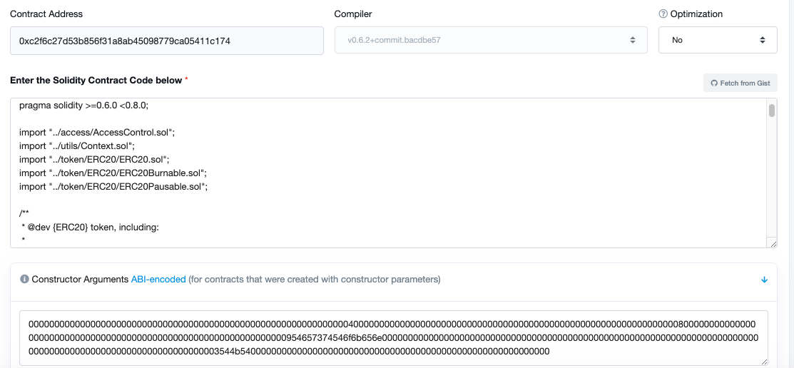 Verify simple ERC20 Token with burn feature deployed using Remix - Contracts - OpenZeppelin Forum