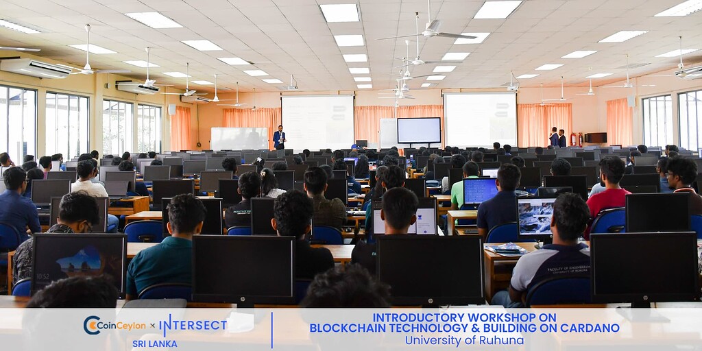 Intersect CoinCeylon x Sri Lanka Hub - Workshop Highlight at the ...