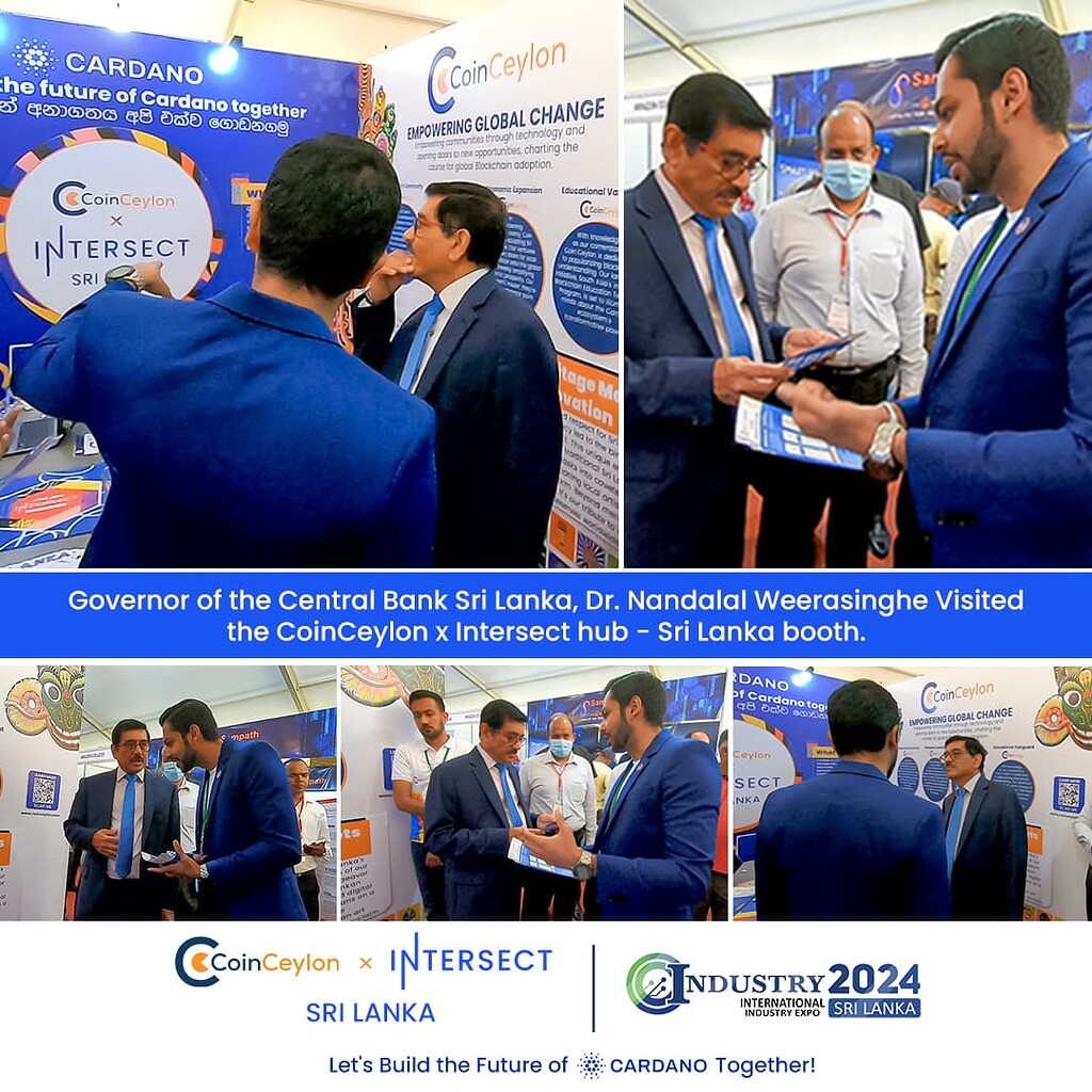 Governor of the Central Bank of Sri Lanka Visits CoinCeylon x Intersect ...