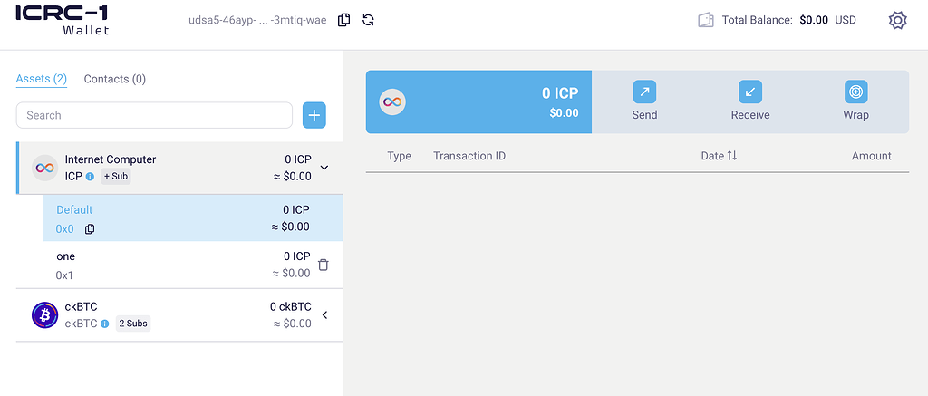 Announcement: a full-featured open source ICRC-1 wallet - Page 2 - Developers - Internet ...