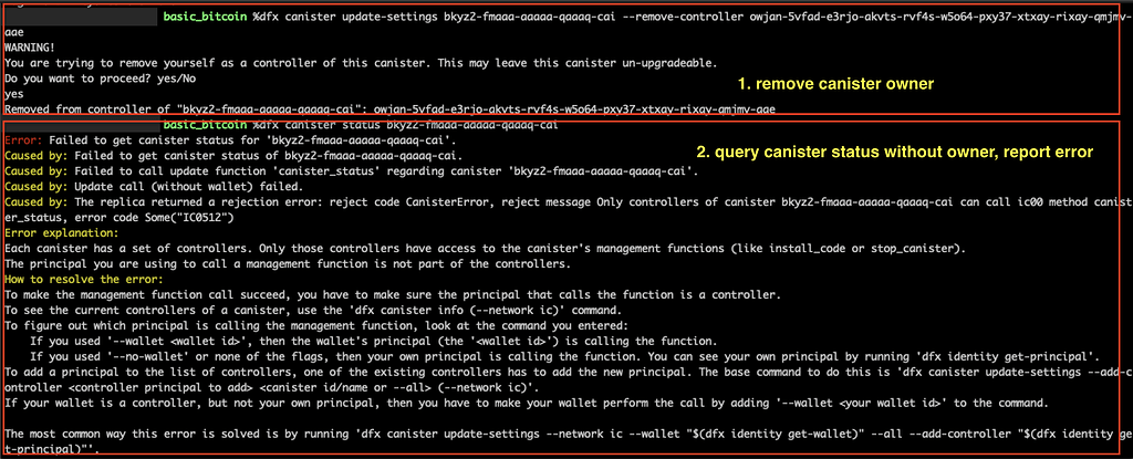 How to check the status of a canister without owner? - Developers - Internet Computer Developer ...