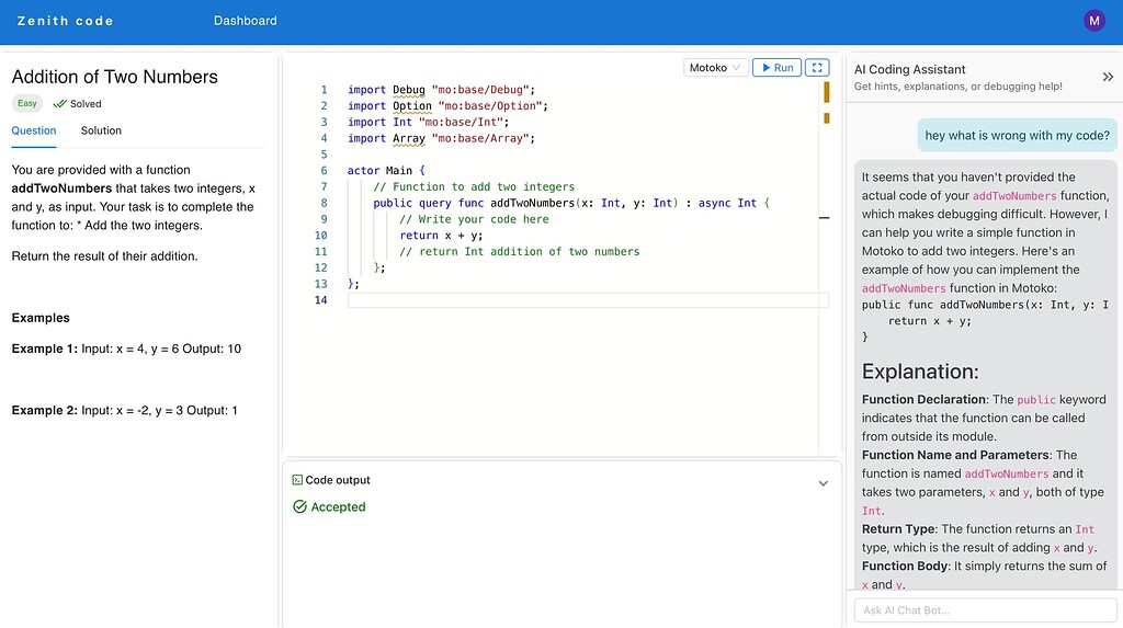 Introducing ZenithCode.ai - The ICP Learning Platform - Developers ...
