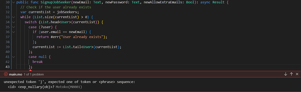 How can I fix this - Motoko - Internet Computer Developer Forum