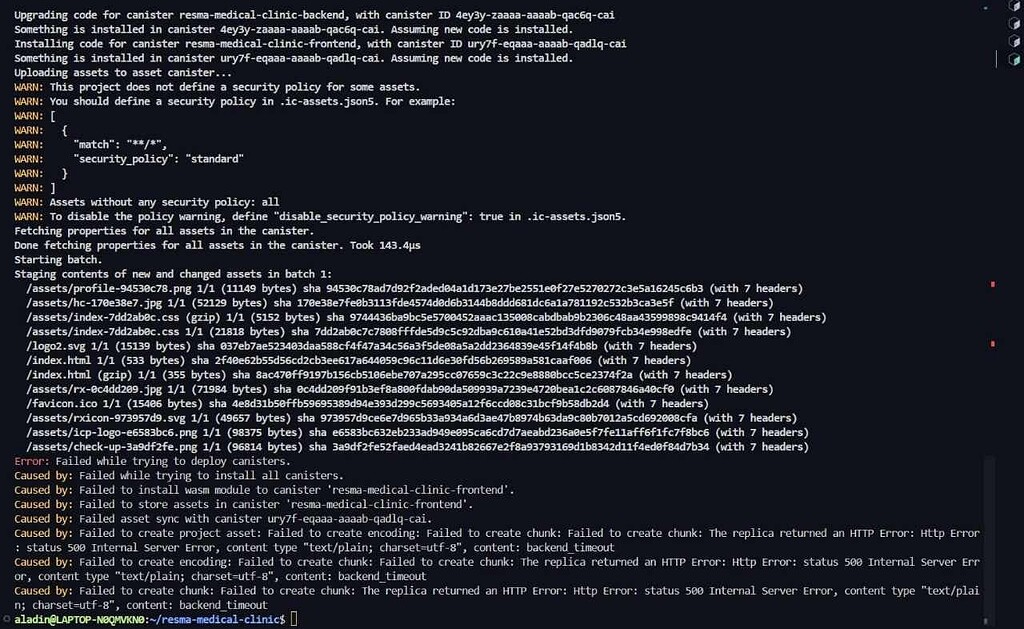 Here's the photo of the error we are getting. What problem are we ... Here's the photo of the error we are getting. What problem are we ...